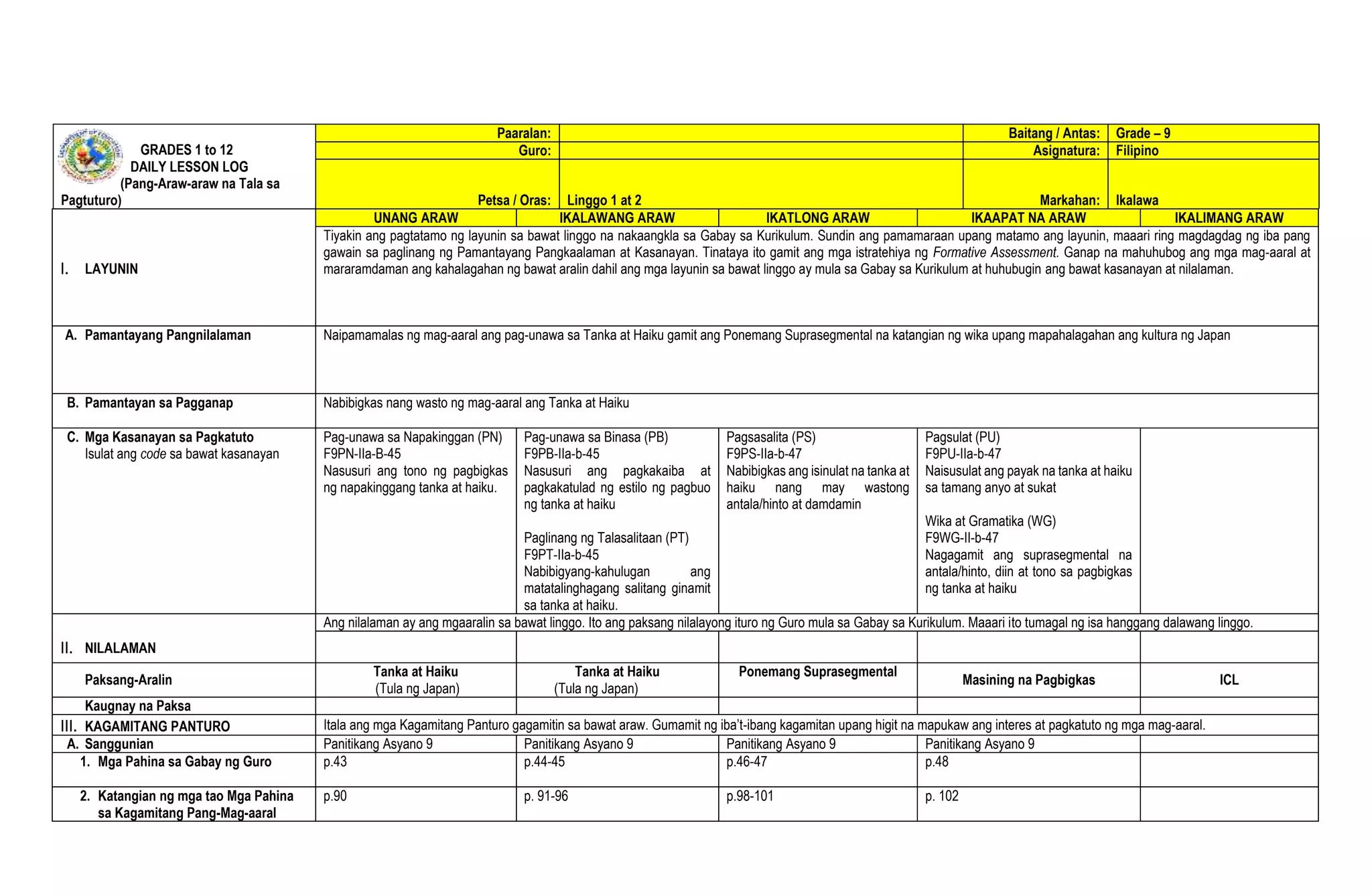 DLL_FILIPINO 9 2ngd Grading (Topic 1).docx