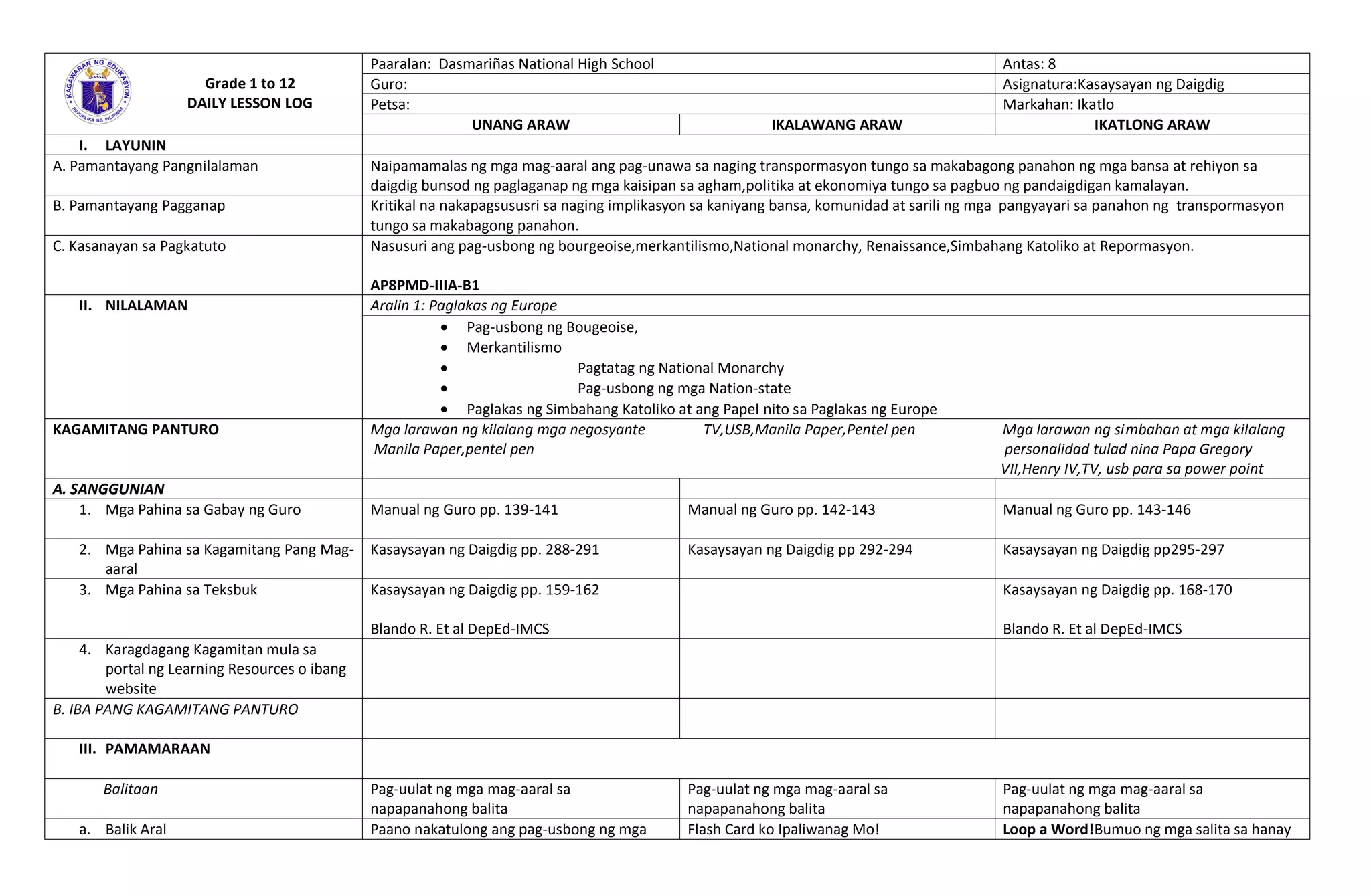 DLL Grade 8 3rd Grading a.pdf