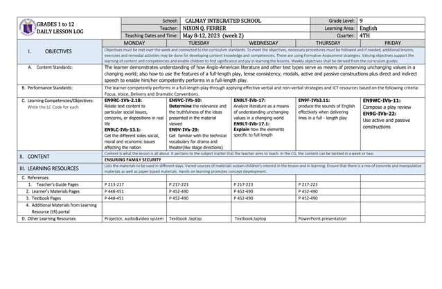 DLL Grade 9 English 4th Quarter.docx