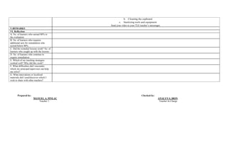daily lesson plan in t.l.e. grade 9 week 1 | DOCX