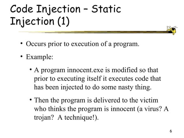 Dll Injection Ppt Programming Languages Computing 3515