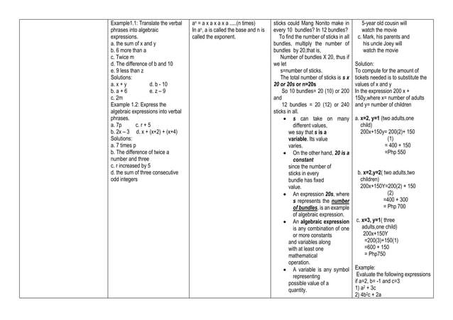 DLL in Math 7 Week 3.docx | Educational Assessment | Education