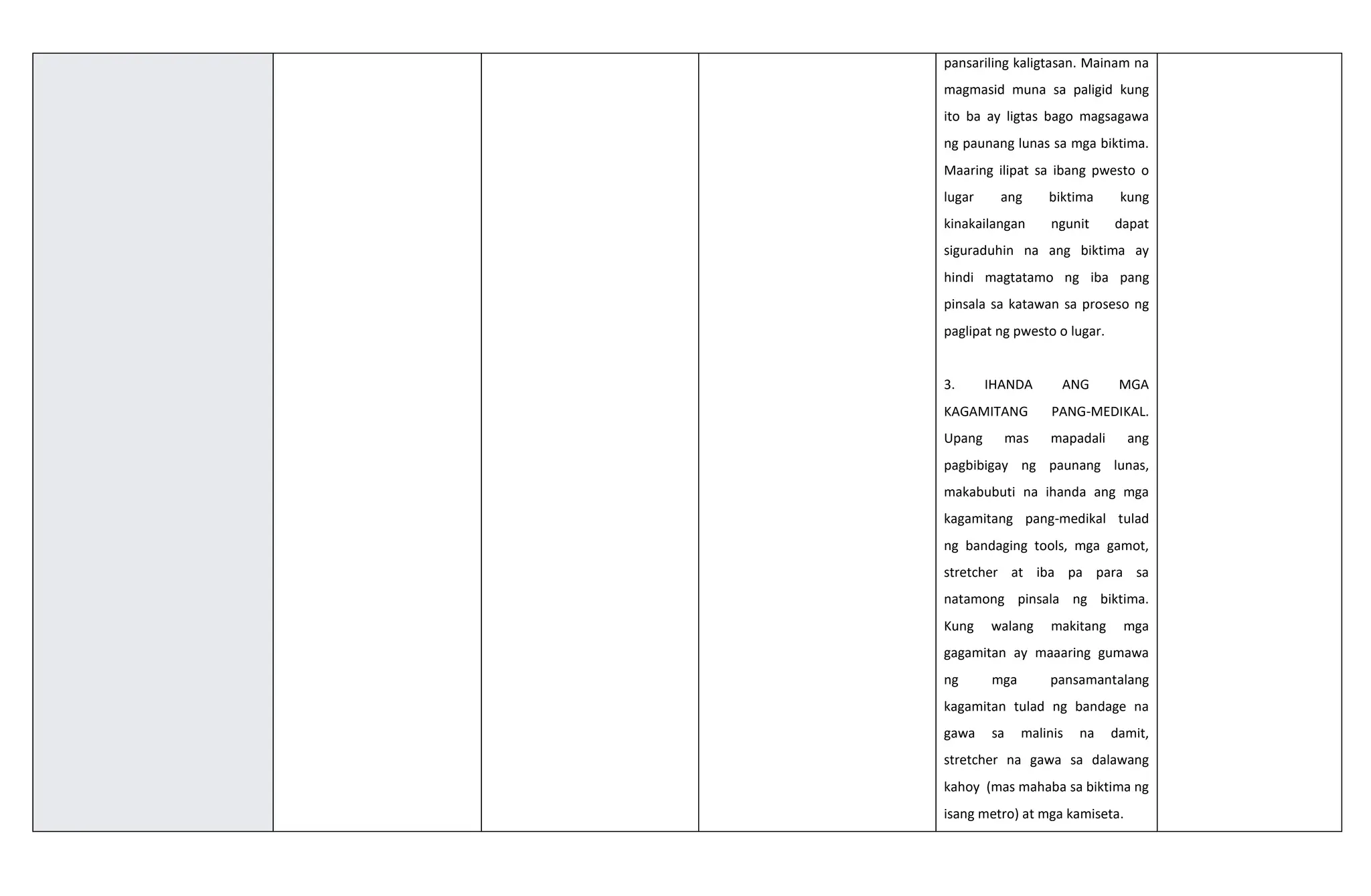 DLL_MAPEH 5_Q4_W5.docx for elementary catechism | DOCX