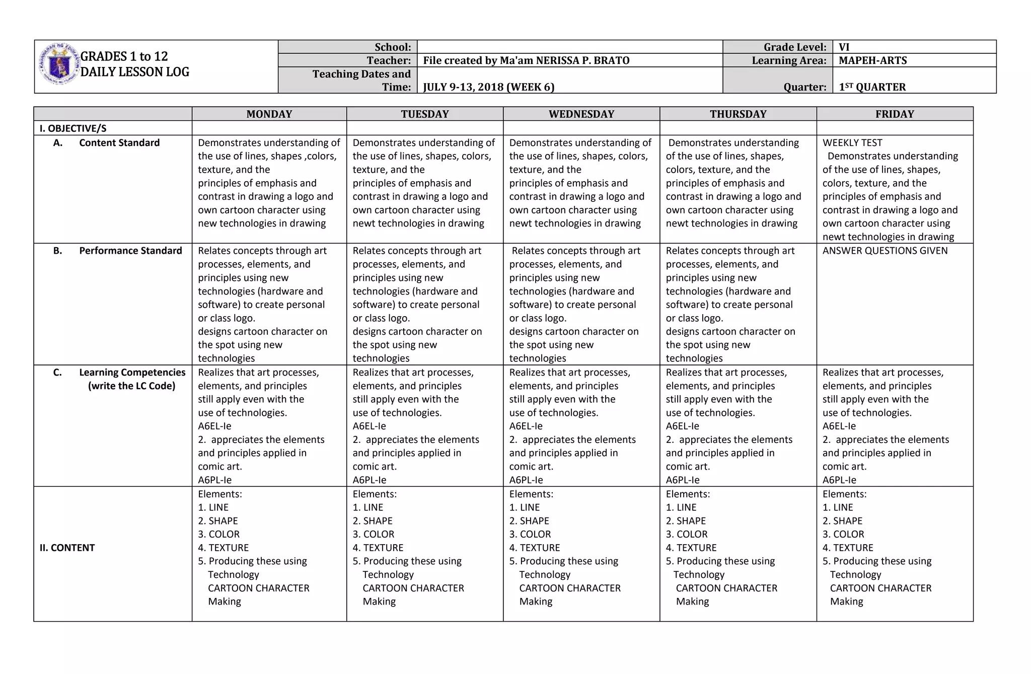 DLL_MAPEH 6_Q1_W6.docx