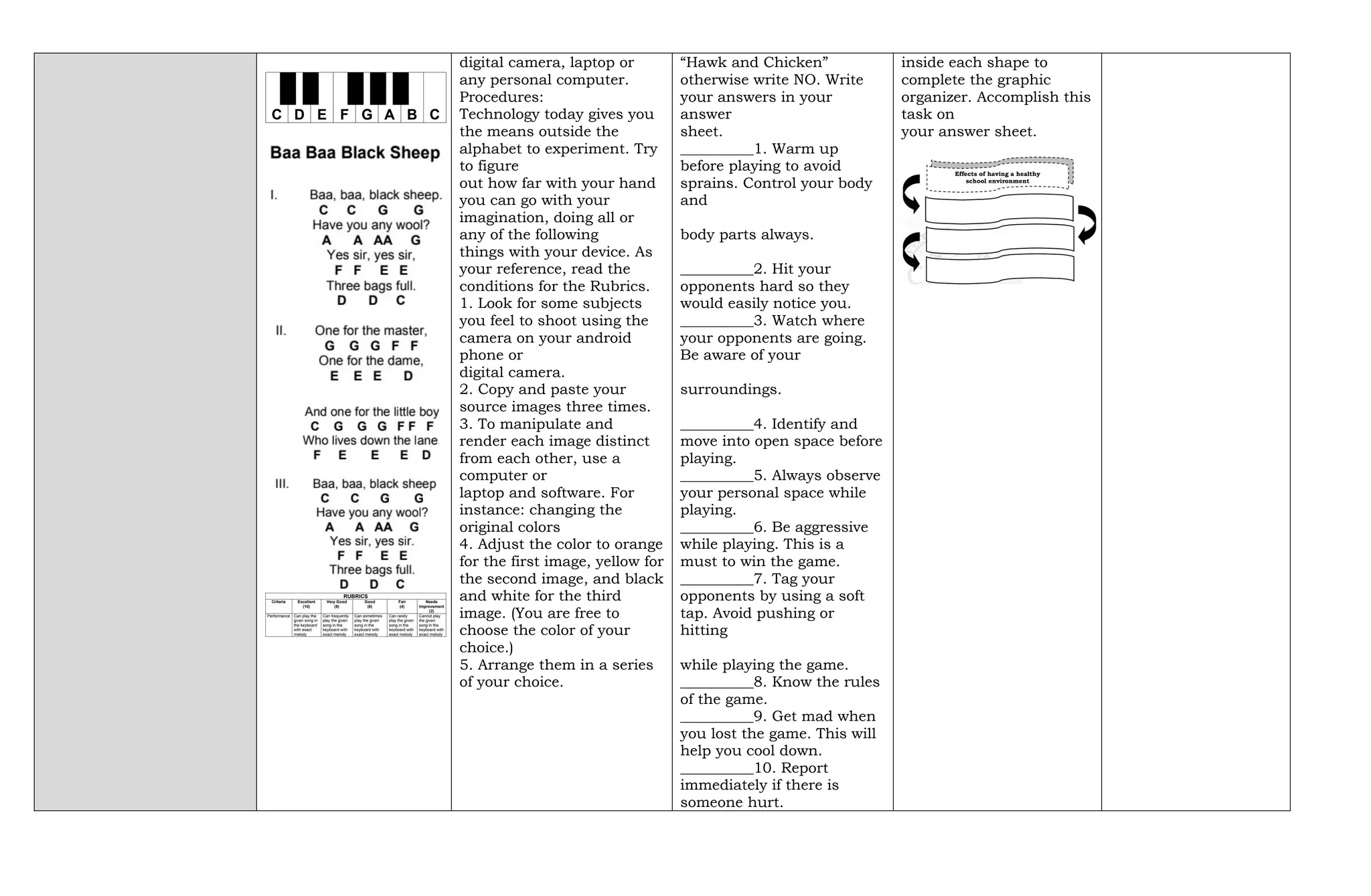DAILY LESSON PLAN MAPEH QUARTER 2 WEEK 3 | DOCX