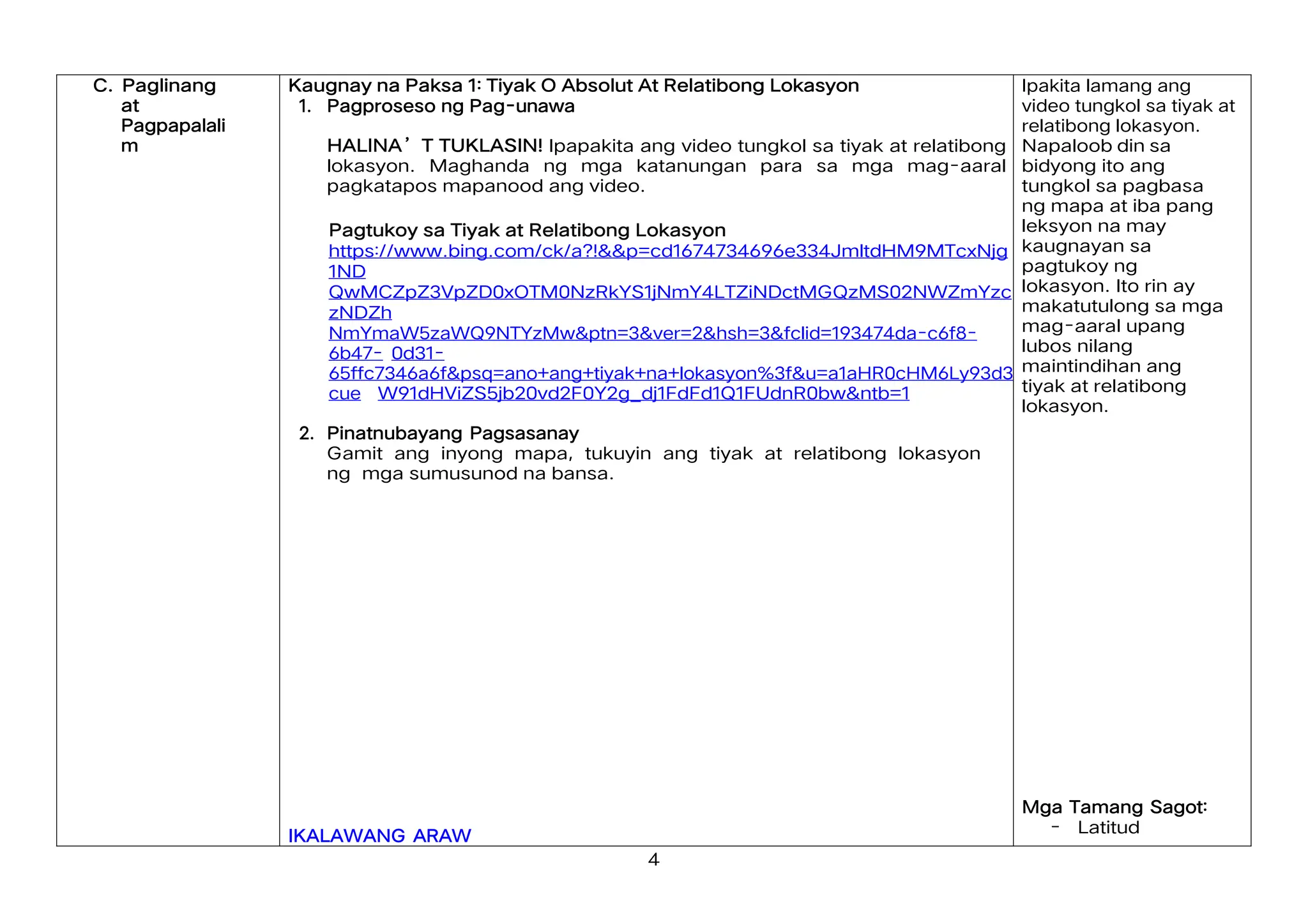 DLL MATATAG _ARALING PANLIPUNAN 4 Q1 W2.pdf