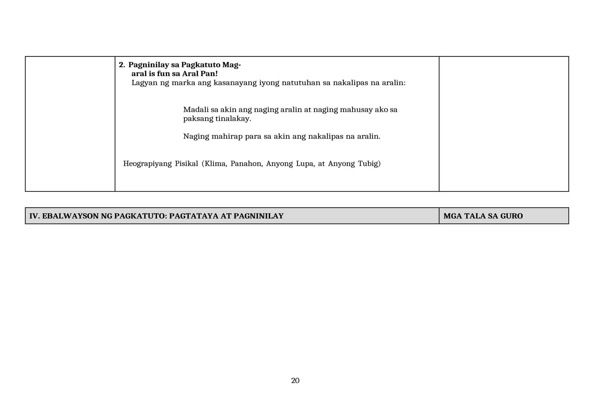 DLL MATATAG _ARALING PANLIPUNAN 4 Q1 W5.docx