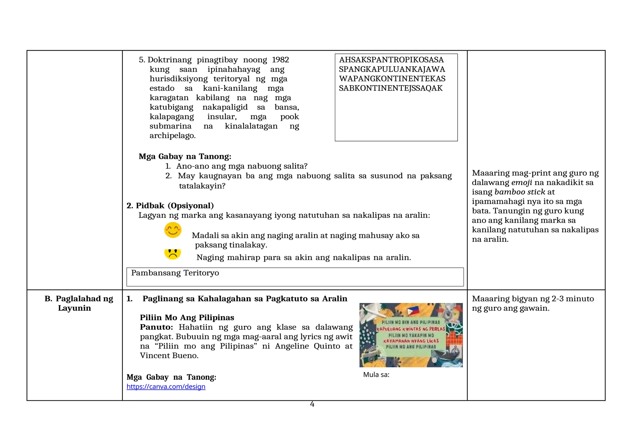 DLL MATATAG _ARALING PANLIPUNAN 4 Q1 W5.docx