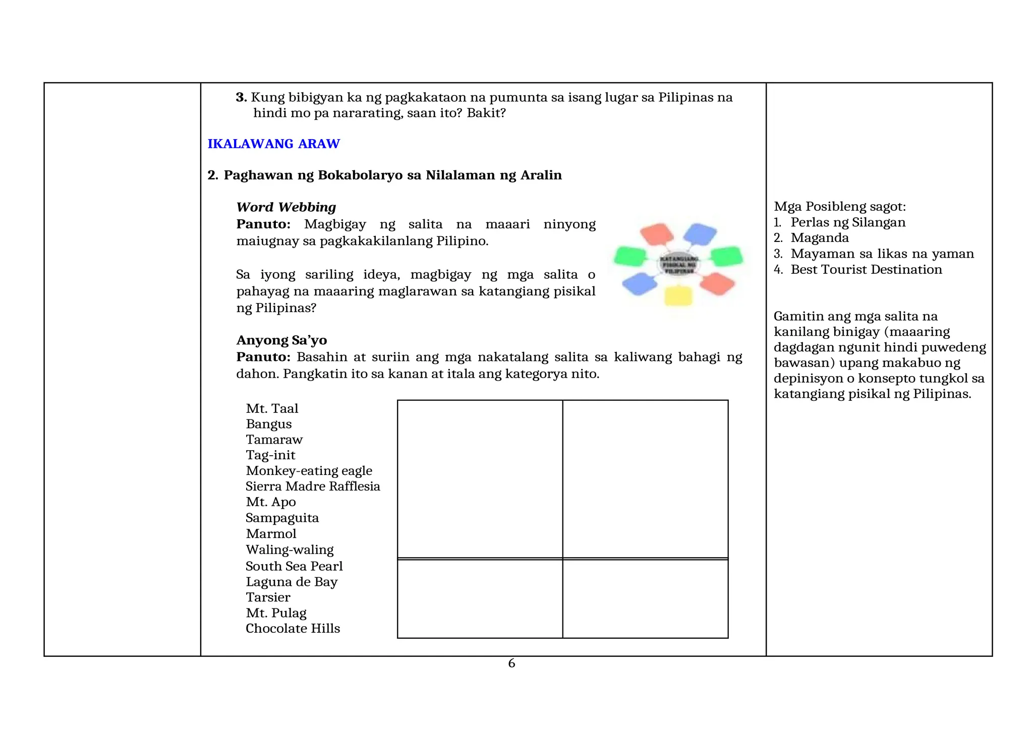 DLL MATATAG _ARALING PANLIPUNAN 4 Q1 W5.docx