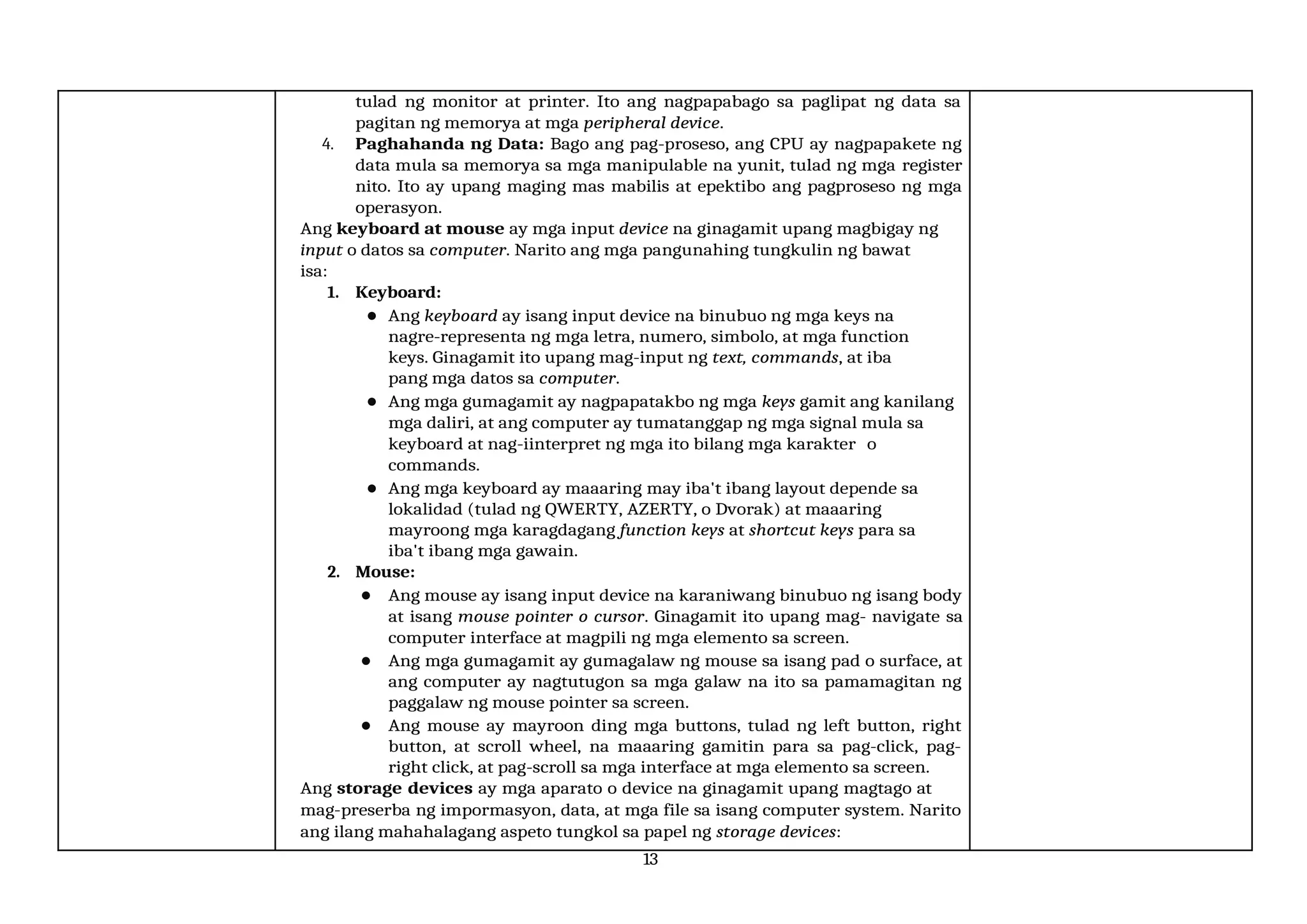 Kahalagahan ng computer at computing devices | DOCX