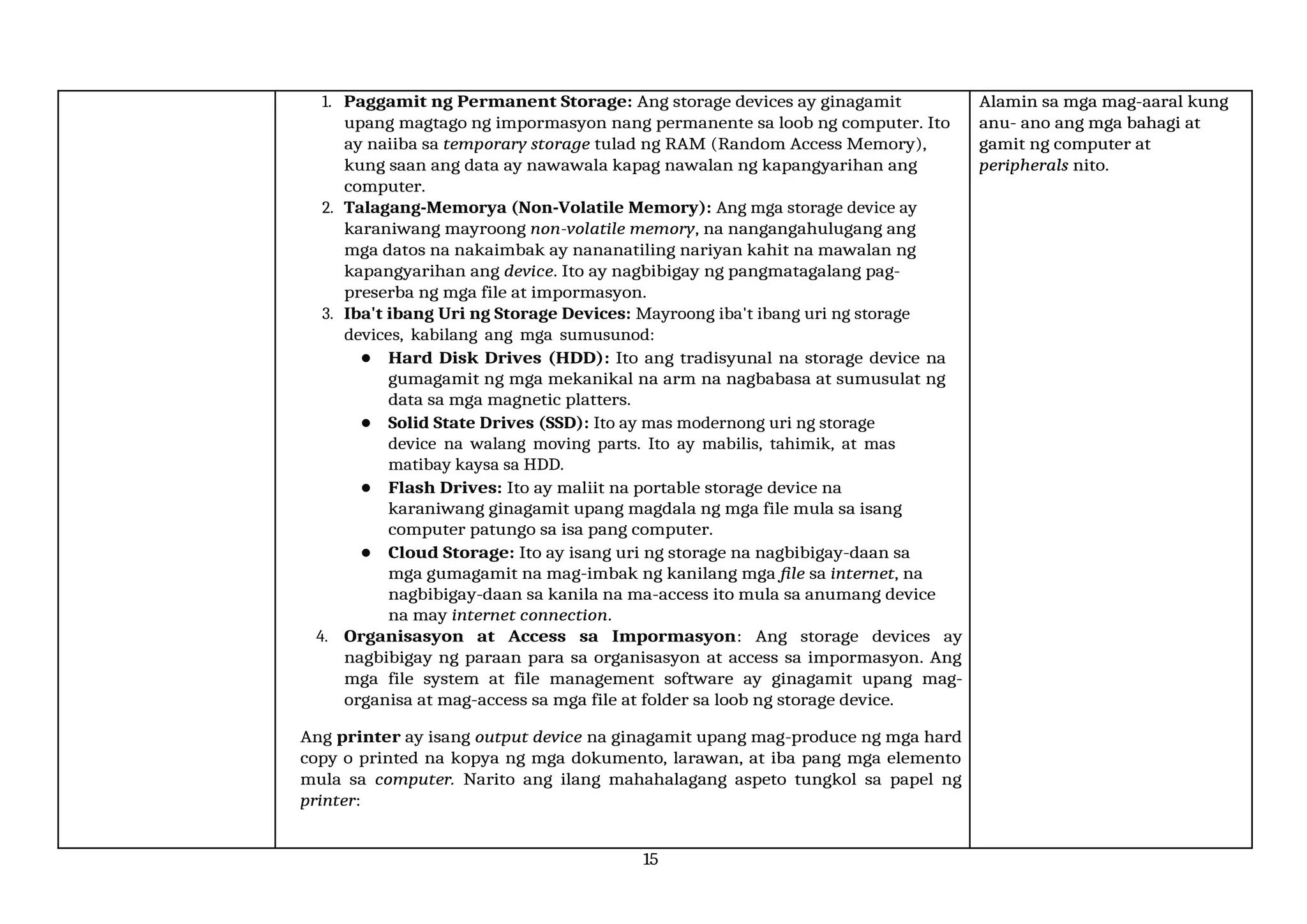 Kahalagahan ng computer at computing devices | DOCX