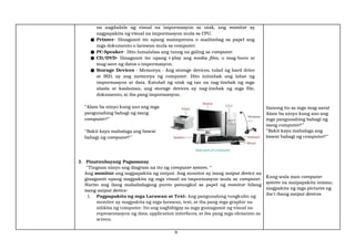Kahalagahan ng computer at computing devices | DOCX