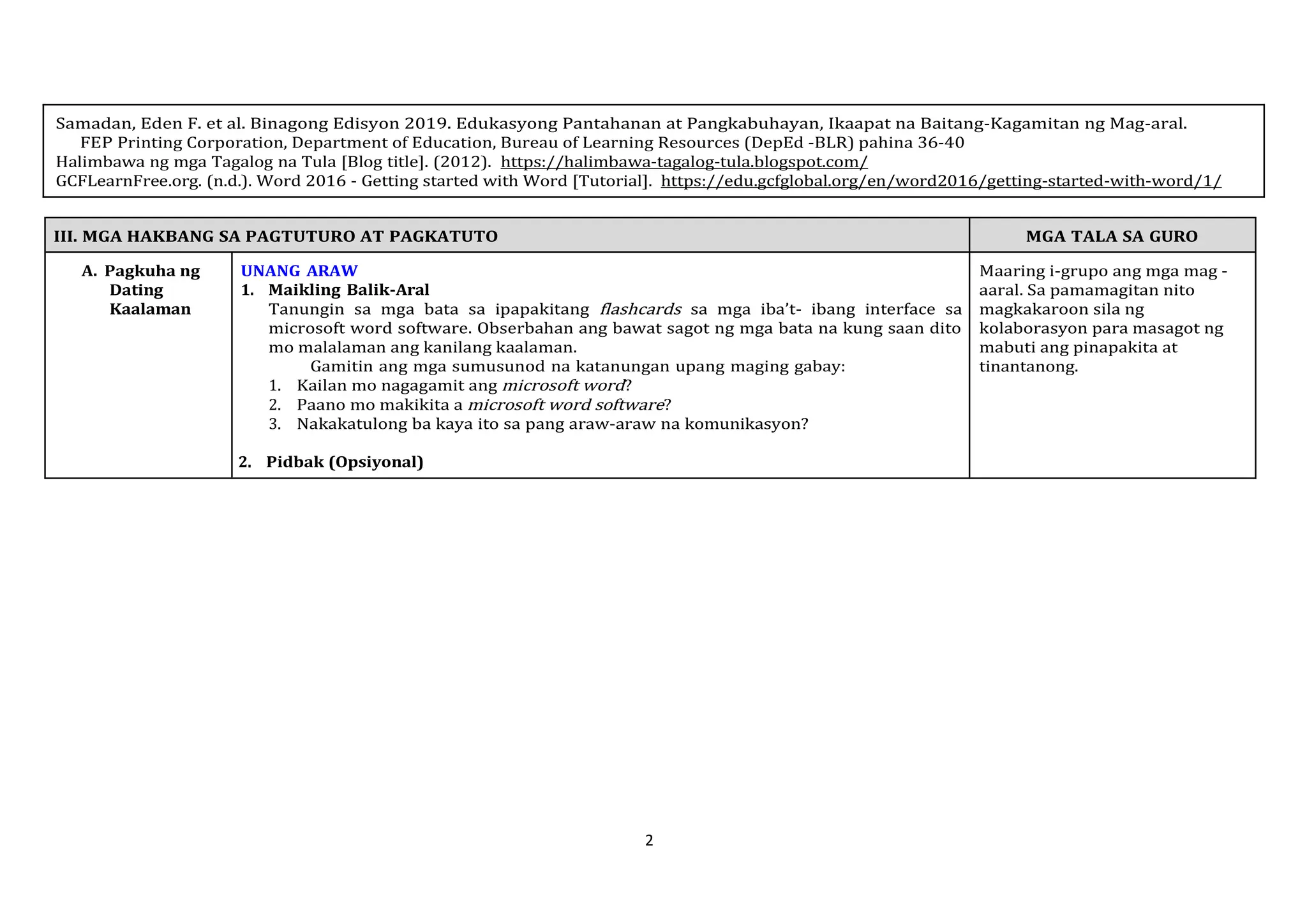 DLL MATATAG _EPP 4 Q1 W3............docx