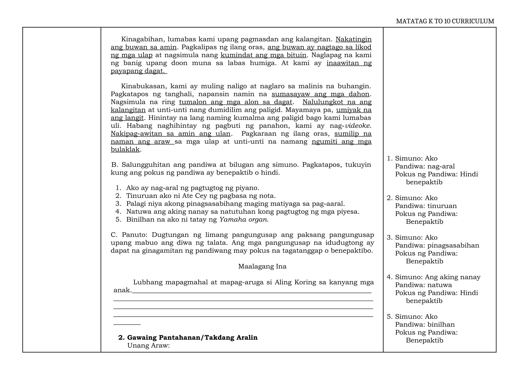 DLL MATATAG _FILIPINO 5 Q2 W4.docx 123455 | DOCX