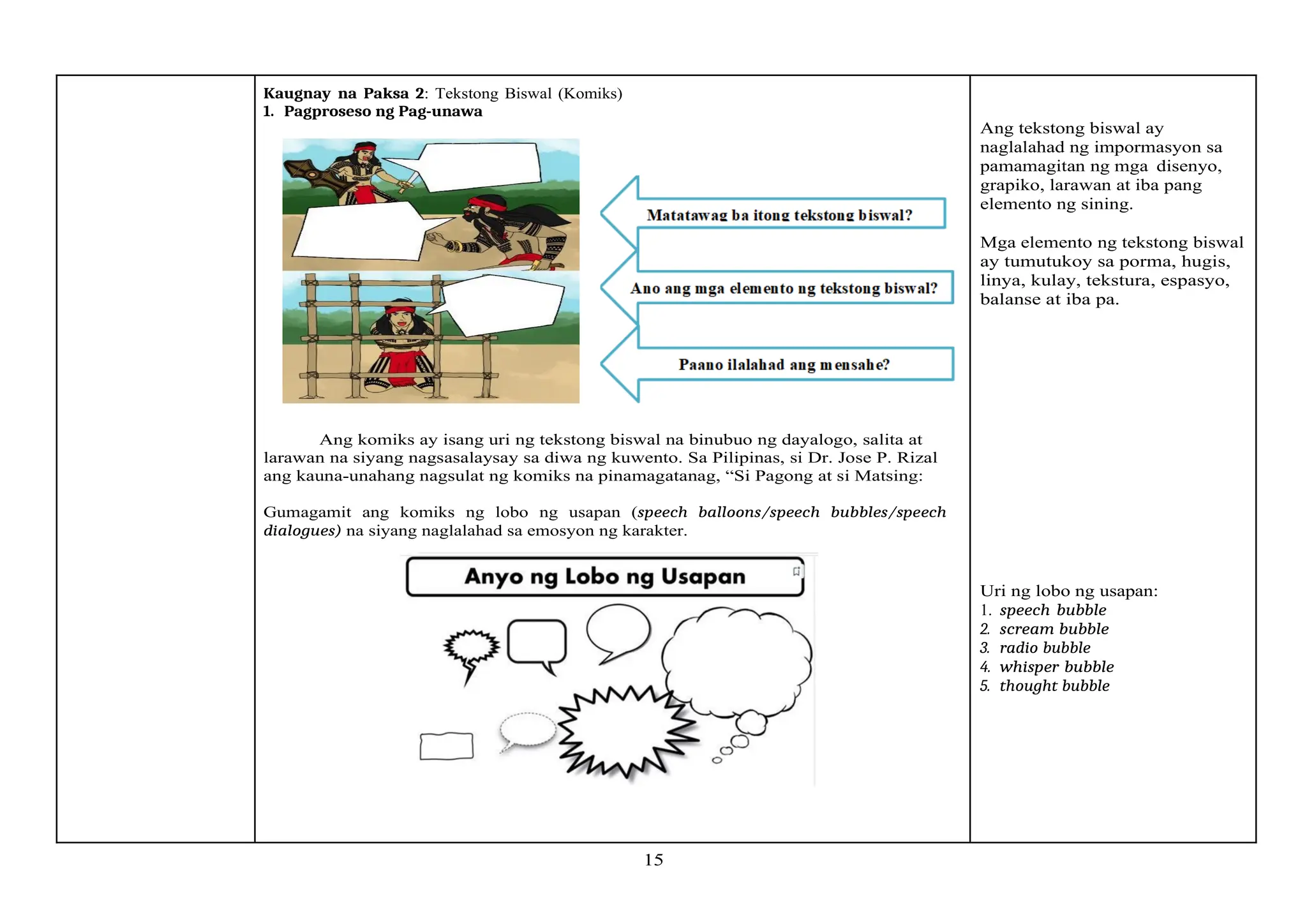 DLL MATATAG FILIPINO 7 Quarter 1 Week 4 | DOCX