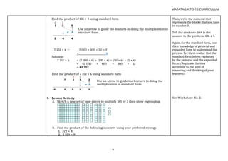 DLL for MATATAG _MATHEMETICS 4 Q2 W1 new | DOCX | Homework and Study ...