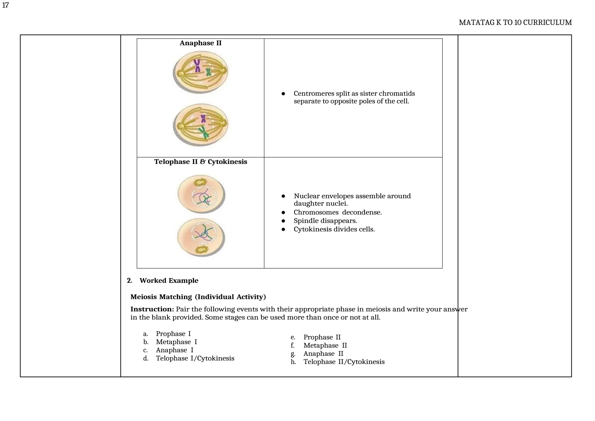 education DLL MATATAG _SCIENCE 7 Q2 W4.docx | Biological Sciences | Science