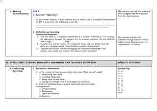 DLL MATATAG _TLE 7 Q1 W2 MATATAG K to 10 Curriculum Weekly Lesson Log | DOCX