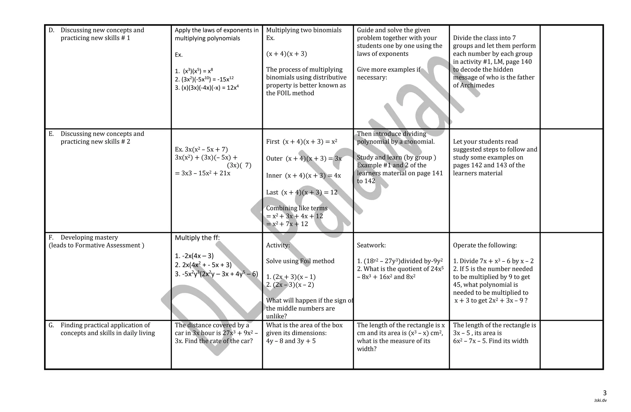 DLL Math Grade7 Quarter2 Week5 (Palawan Division).docx