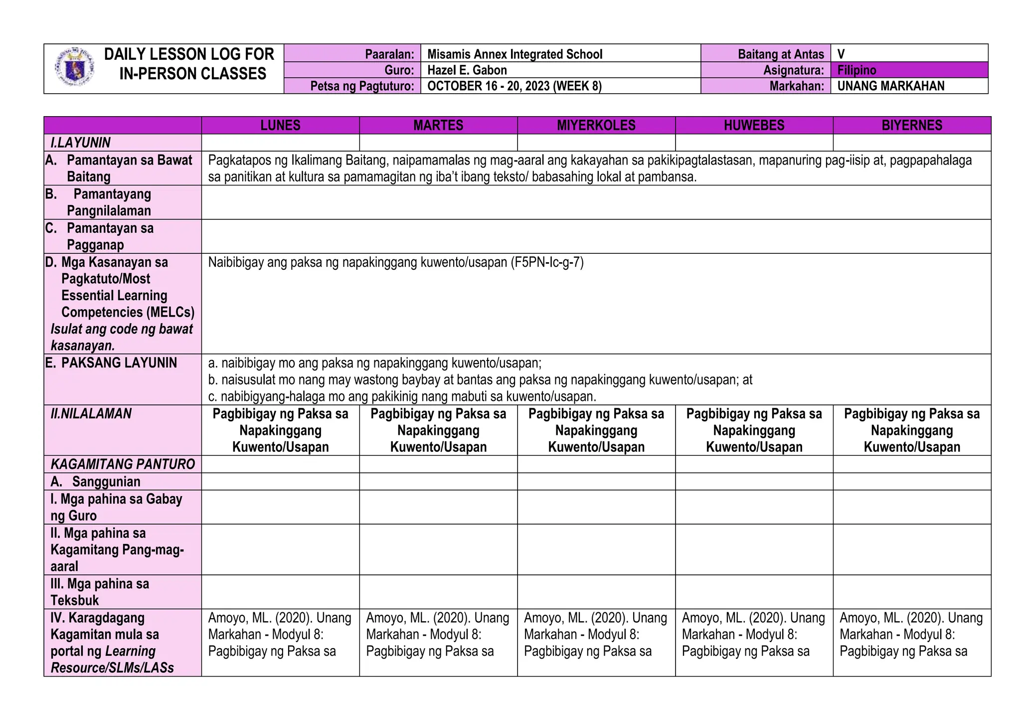 dll oct16W8-FILIPINO.docx