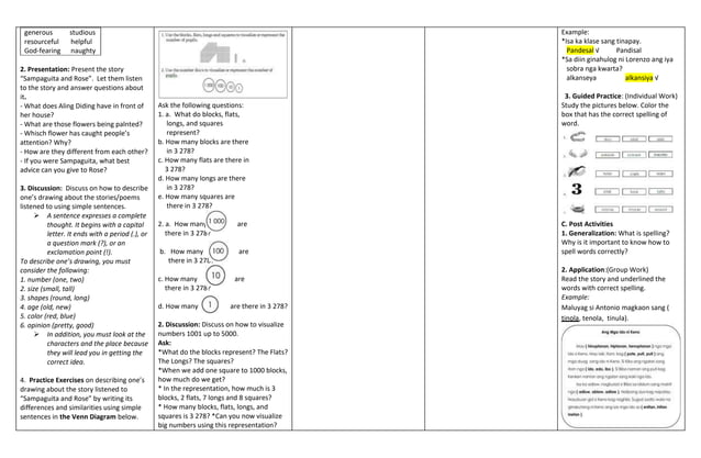 Dailylesson plan. Quarter 1/ All Subjects | PPT