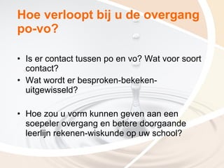 Dll rekenen wiskunde povo | PPT