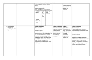 Daily Lesson Log science quarter one week one | DOCX