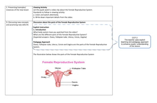 DLL in SCIENCE Demo for Teacher's Guide | DOCX