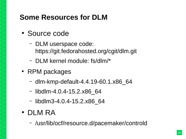 DLM knowledge-sharing | PPT