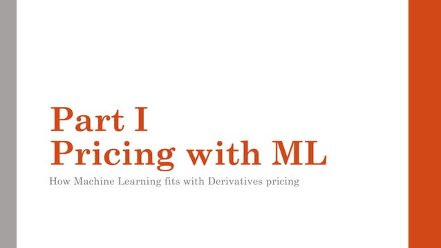 Differential Machine Learning Masterclass | PDF