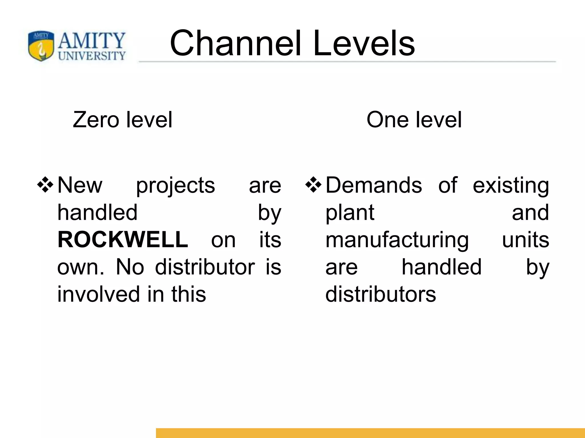 Distribution & Logistics with Rockwell automation | PPTX