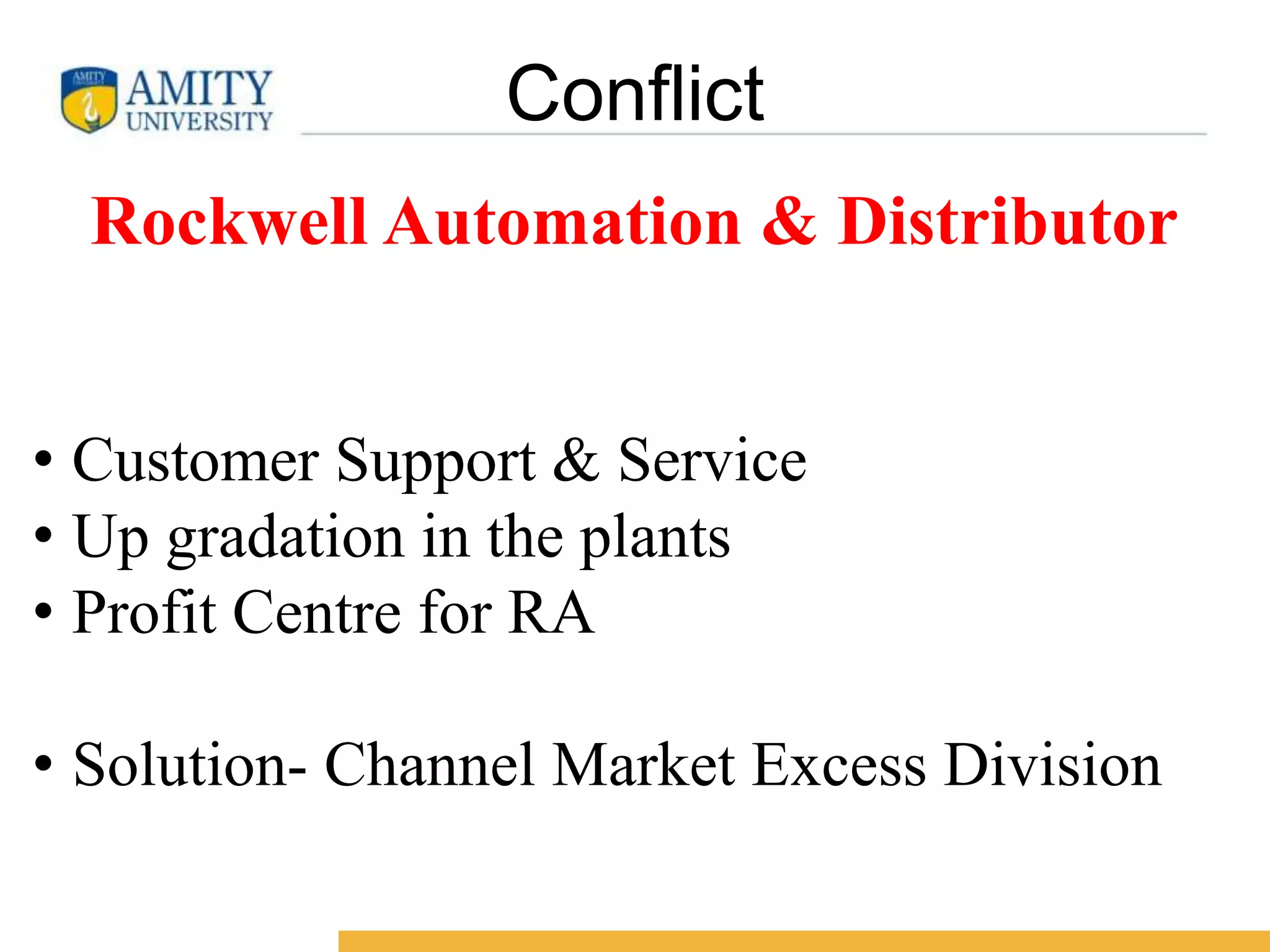 Distribution & Logistics with Rockwell automation | PPTX