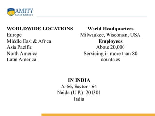 Distribution & Logistics with Rockwell automation | PPTX