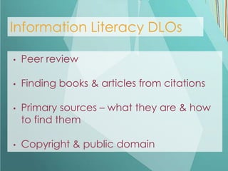 Digital Learning Objects | PPTX