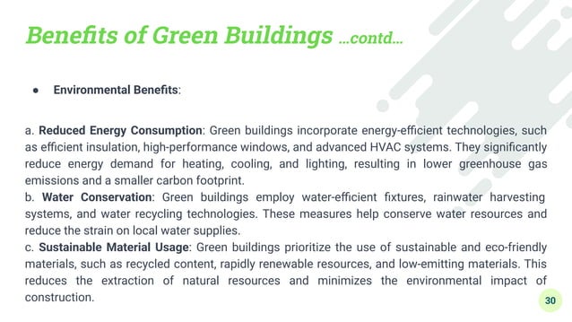 Green Building Construction - Module 1 - Introduction | PDF | Civil Engineering Industry ...