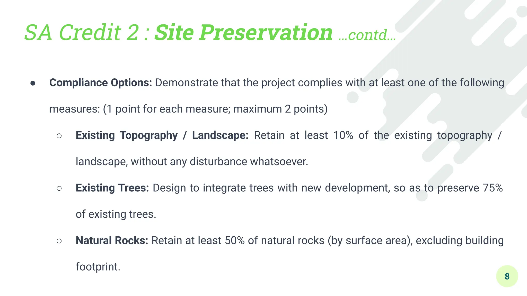 Green Building Construction - Module 2 - Site Selection Planning and Design | PDF
