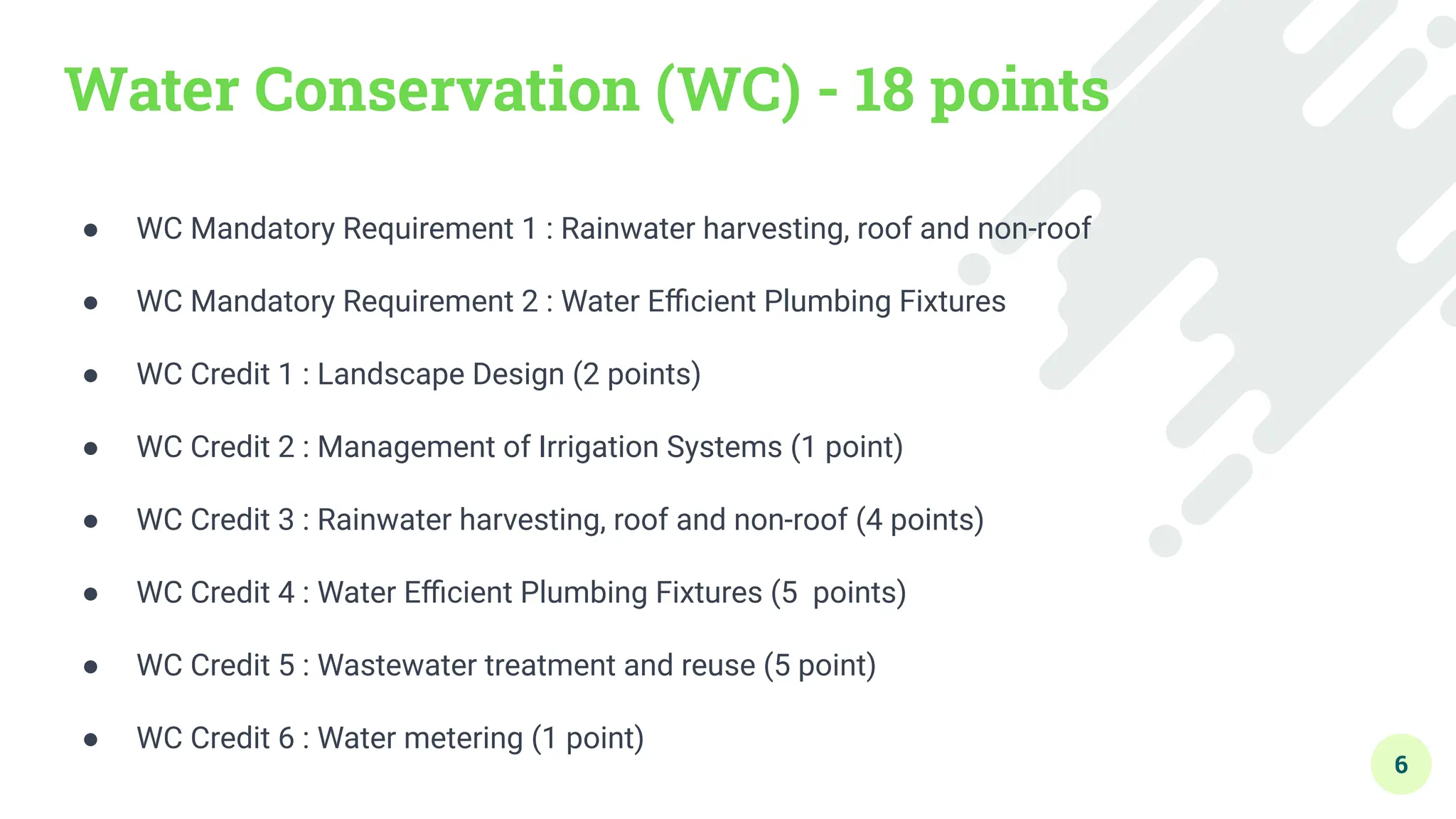 Green Building Construction - Module 3 - Water Conservation and Energy ...