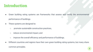 Green Building Construction - Module 5 - Green Building Rating Systems ...