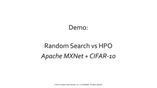 Deep Learning on Amazon SageMaker (October 2018) | PPT