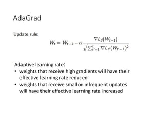 Optimization in Deep Learning | PPTX