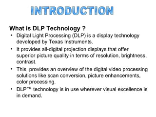 Digital light processing | PPT