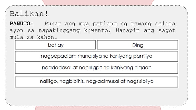 Paggamit sa Usapan ng mga Salitang Pamalit sa Ngalan ng Tao (Ako, Ikaw ...