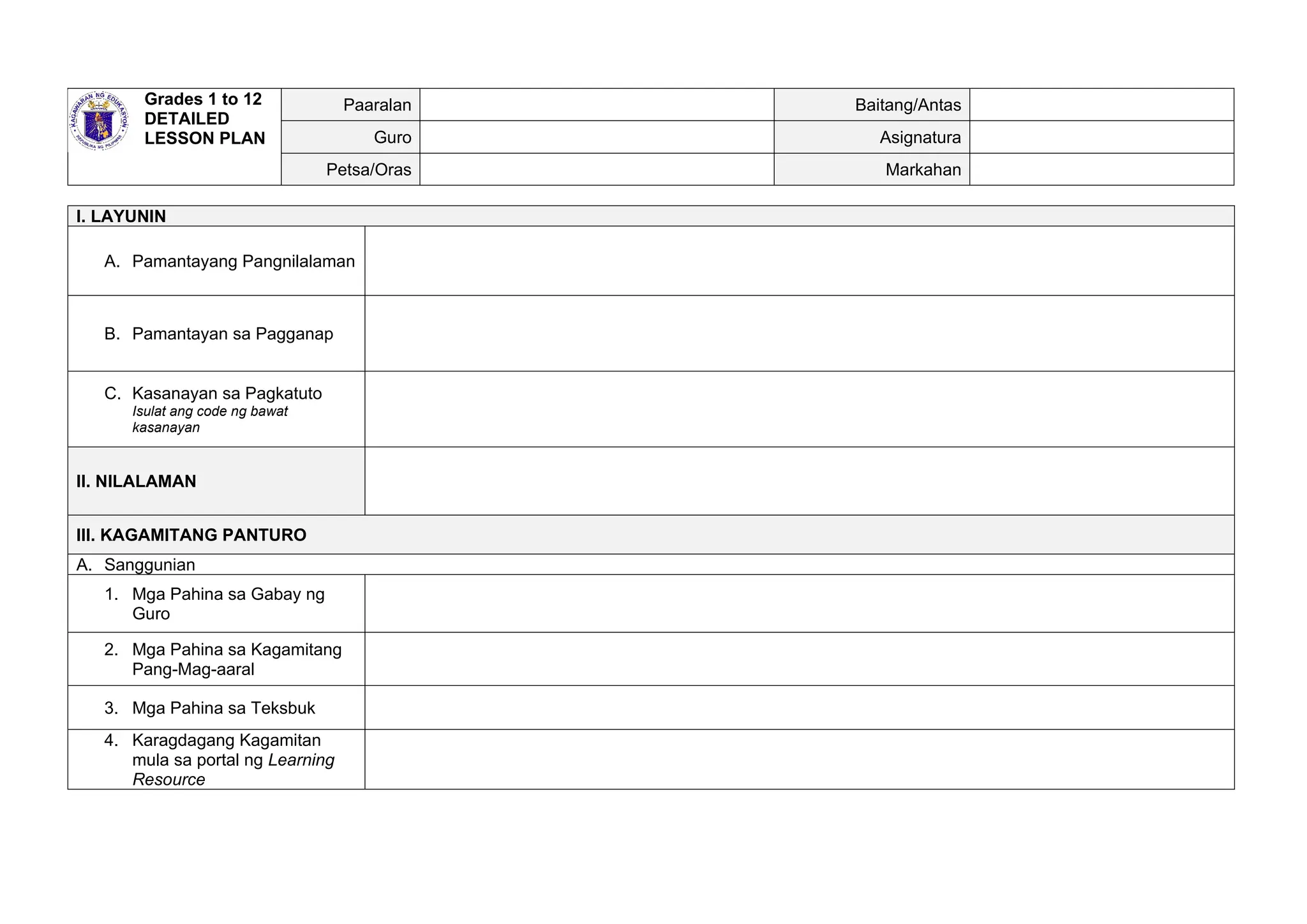 DLP FORMAT FILIPINO- MITOLOHIYA SA ICELAND | DOCX