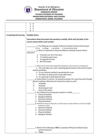 daily lesson plan agriculture grade 9.docx
