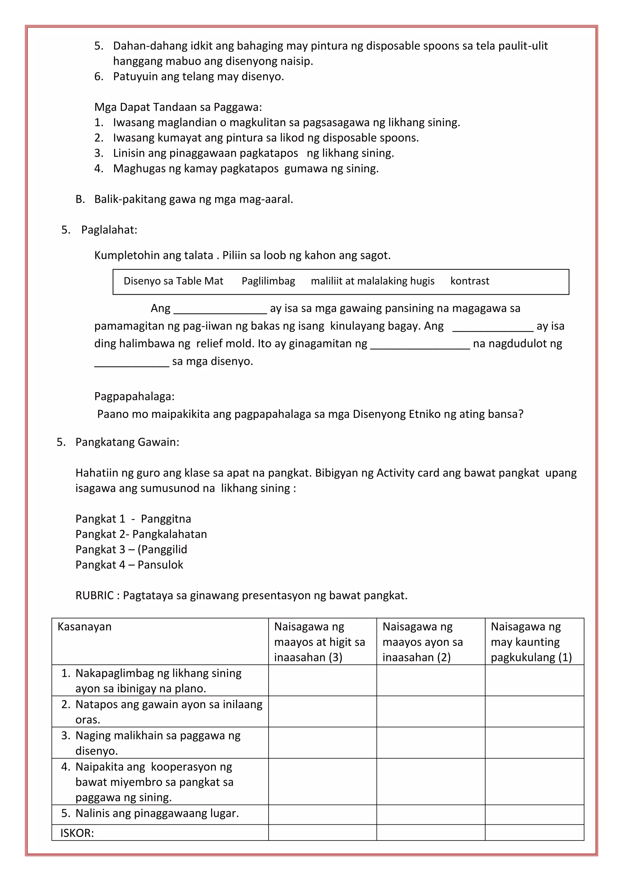 DLP COT#1 ARTS _Q3W7.docx