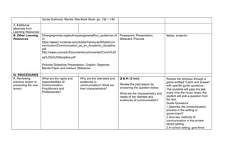 DLP DIASS Q2 Week a - Settings, Processes and Tools in Communication.doc