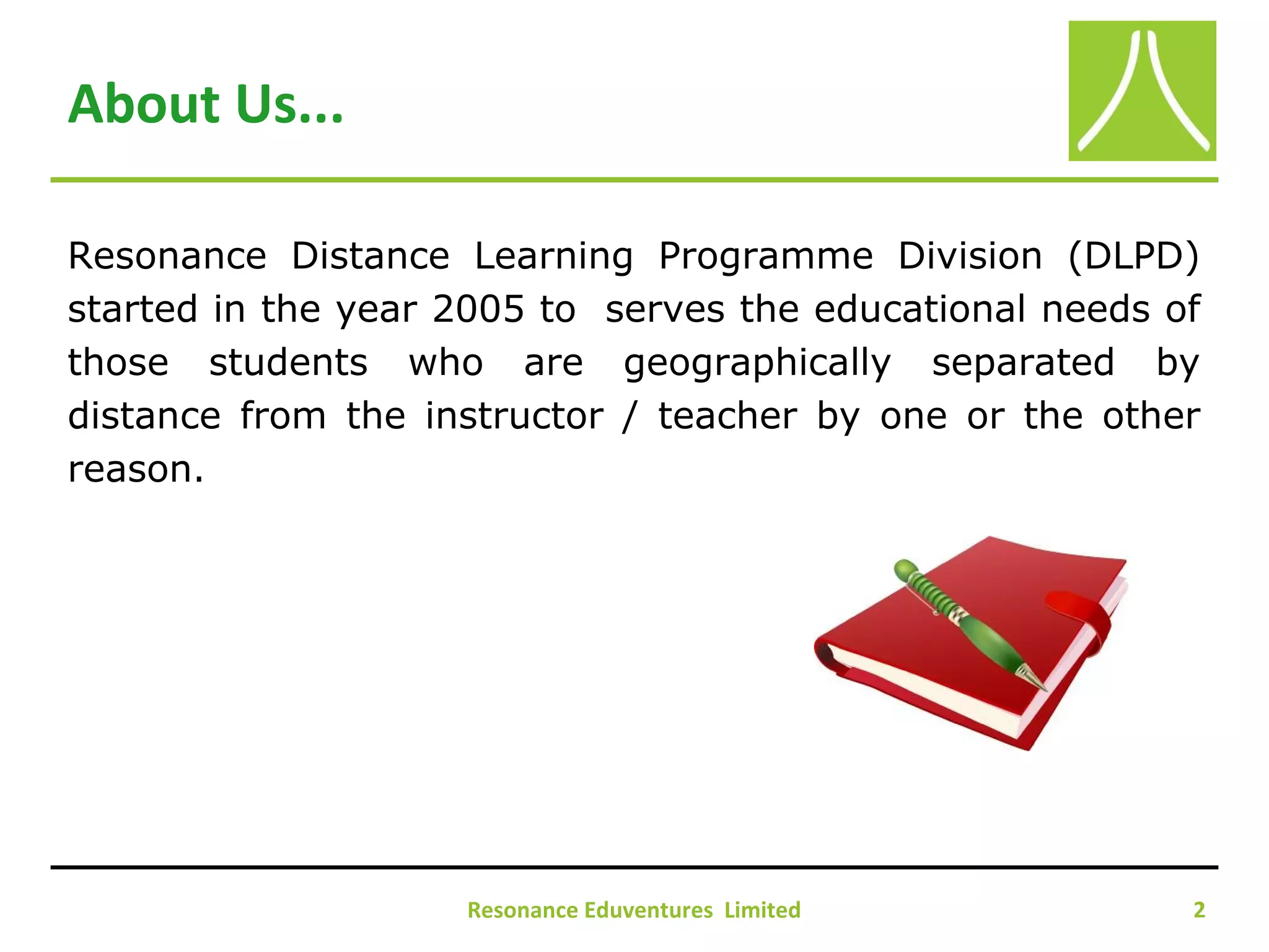 Resonanace DLPD | PPT