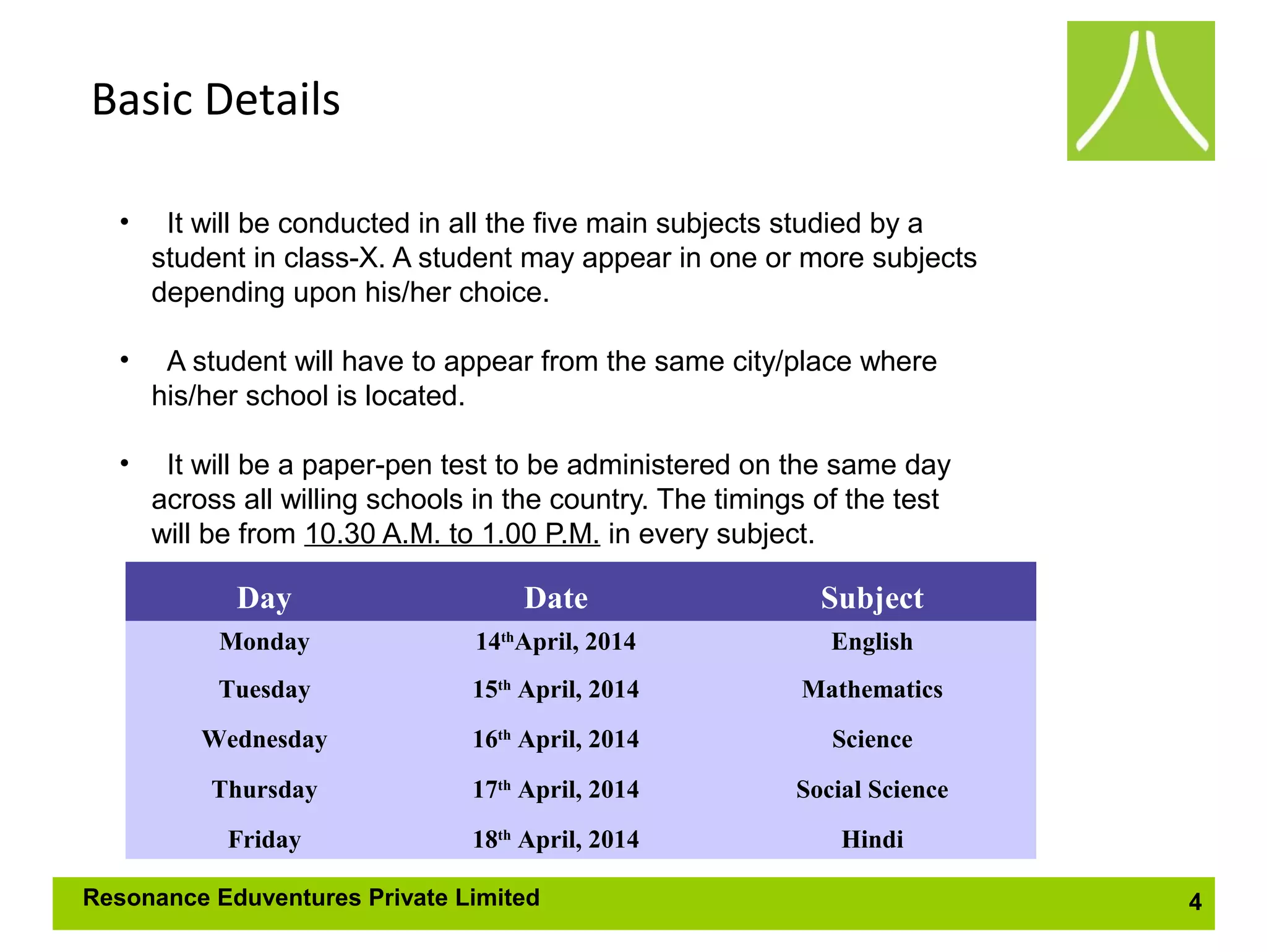 Presentation on CBSE Proficiency Test | PPT