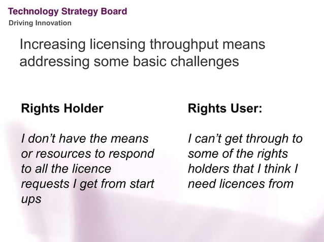 Digital Licensing Platform | PPTX