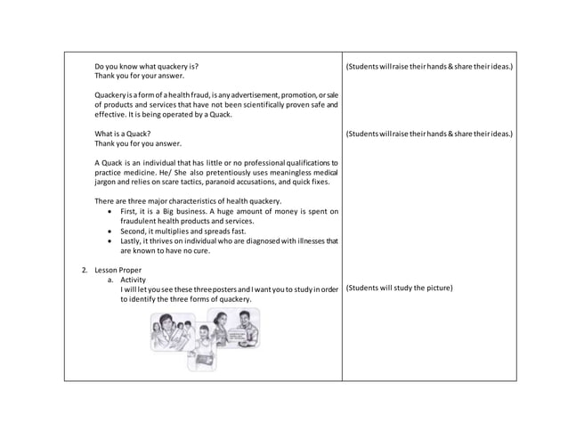 Detailed Lesson Plan (5A's) | DOCX